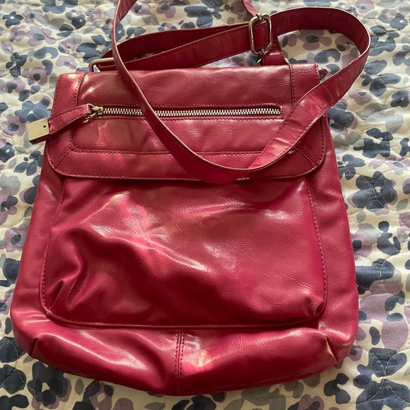 Apt. 9 | Bags | Apt9 Magenta Leather Purse | Poshmark